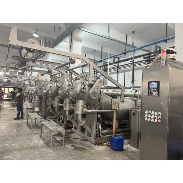 Quality Eco Friendly Woven Fabric Dyeing Machine Stainless Steel Low Liquor Ratio Jet Dyeing Machine for sale
