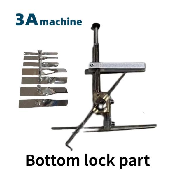 Quality Pre-Folded Bottom Lock Folding Box Gluing Machine CQT 900YG-2 for Paperboard for sale