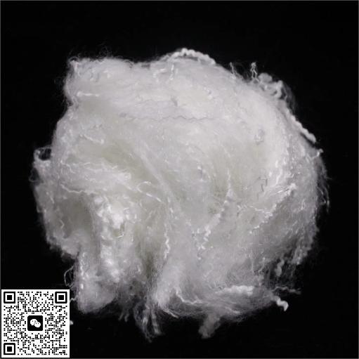 Quality White High Strength Low Melt Polyester Fiber with Low Moisture Absorption and for sale