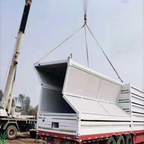 Quality 20ft Portable Foldable Prefab Fabricated Collapsible Container House for sale