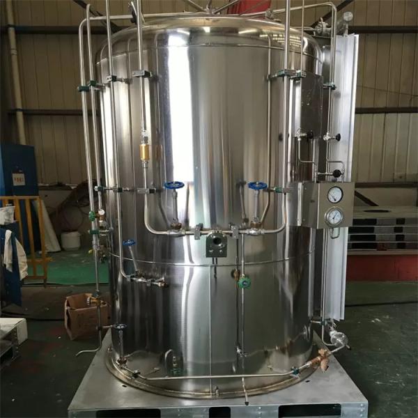Quality 2.4MPa Pressure Micro Bulk Tanks 2272Nm3 Capacity Liquid Oxygen for sale