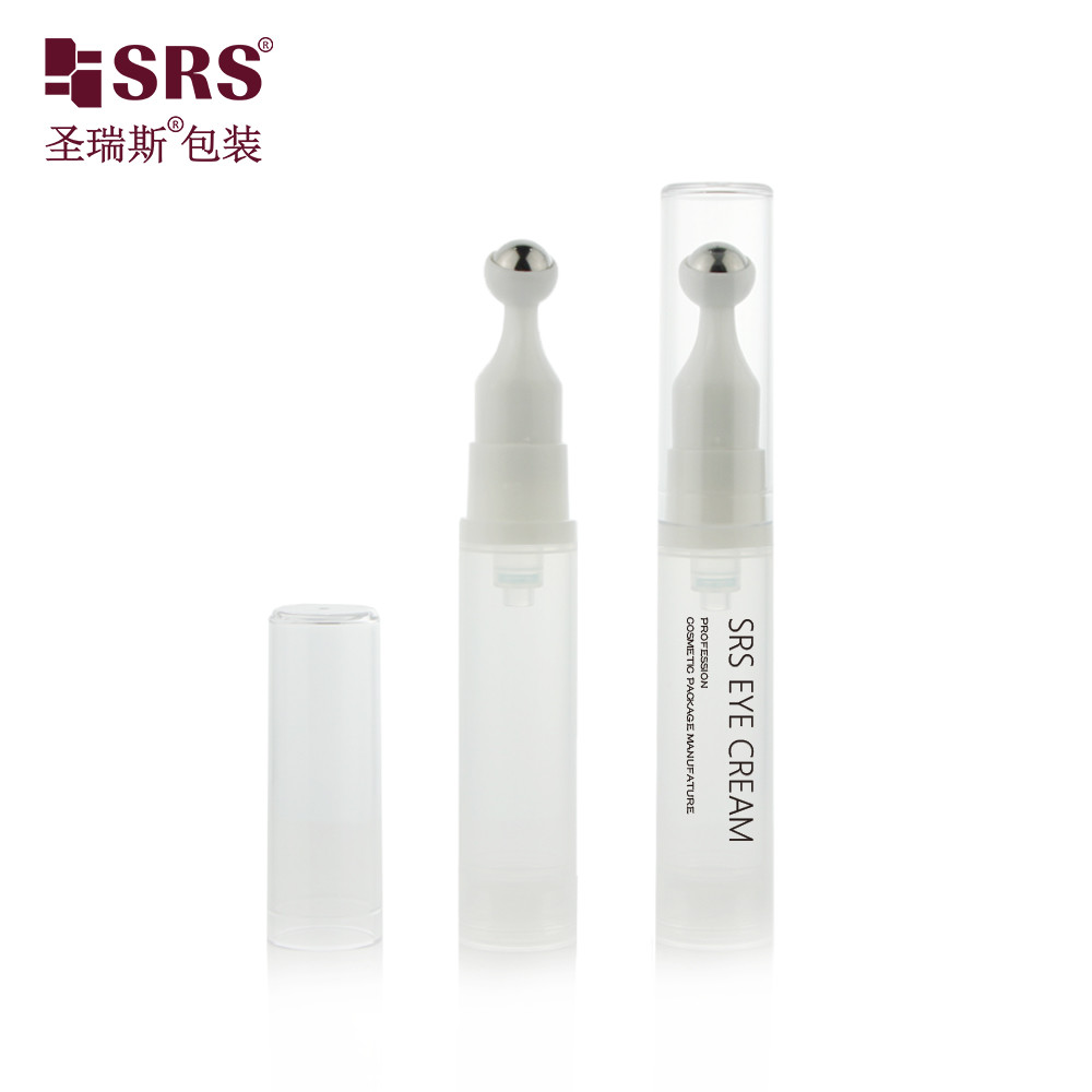 Quality A0031 Injection Customize Color Round Airless Roll On Bottle Packaging Cosmetic for sale