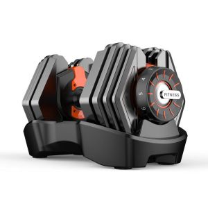 Quality Anti Rust Black Gym Fitness Dumbbells 15kg Adjustable Dumbbell OEM for sale