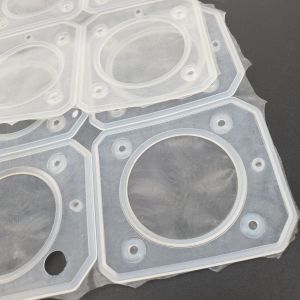 Quality Vietnam Manufactured Custom Silicone Rubber Parts Clear Anti Slip Cushioning for sale