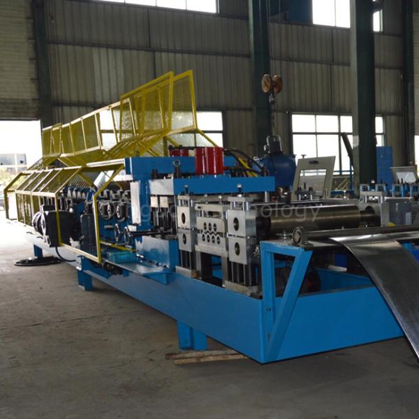 Quality Customized Steel Z Purlin Roll Forming Machine PLC Control High Performance for sale