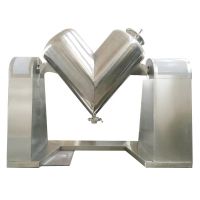 Quality V Type 100L Wheat Flour Powder Mixer Machine  For Food Stuff Powder for sale