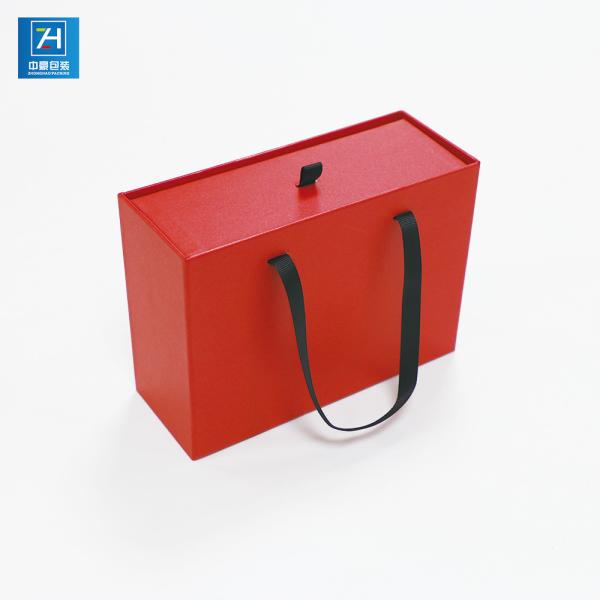 Quality CMYK Printing Debossing Red Spot UV Cardboard Drawer Boxes for sale