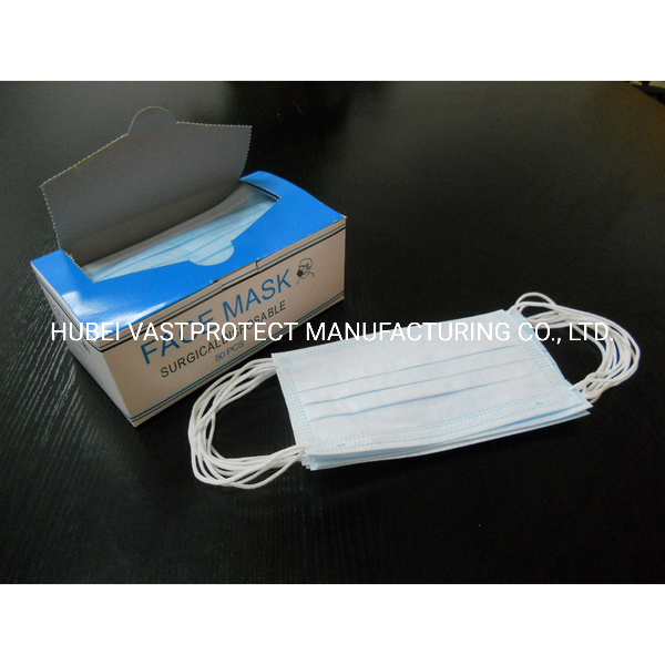 PP 3ply Earloop Non-Woven Disposable Face Mask