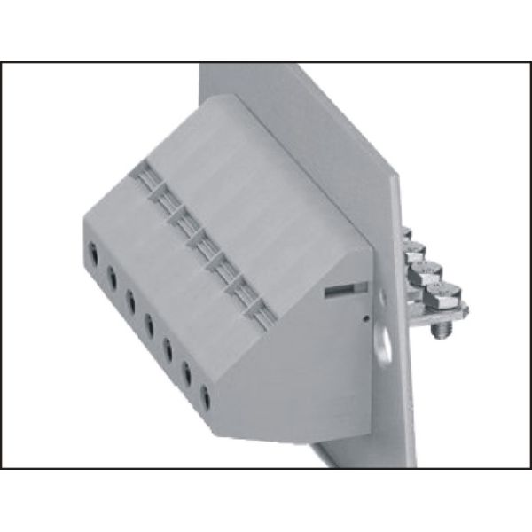 Quality M5 Screw Waterproof Terminal Block 15.1mm Element Width UL94-V0 PA66 / V0 100A / 600V for sale