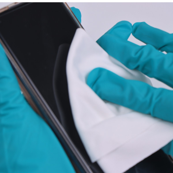Quality Continuous Filament Polyester Knit Wipes Pre Wetted 100% Polyester Cleanroom for sale