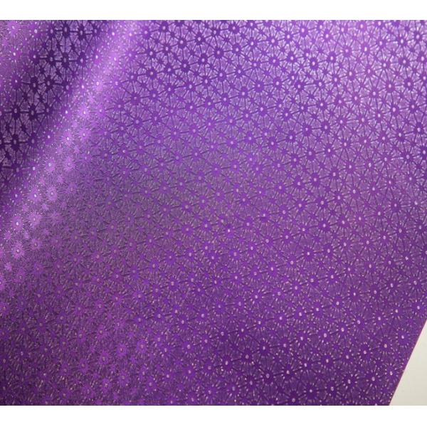 Quality Hot Lamination 500m Purple Sparkle Metalized Film For Paper for sale