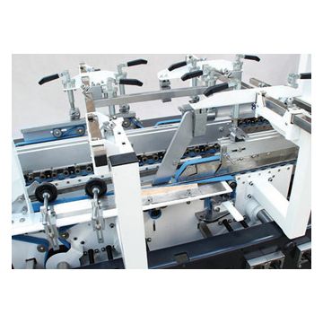Quality Automatic High Speed Folder Gluer Machine 1100mm Blank Width 7.6T Net Weight for sale