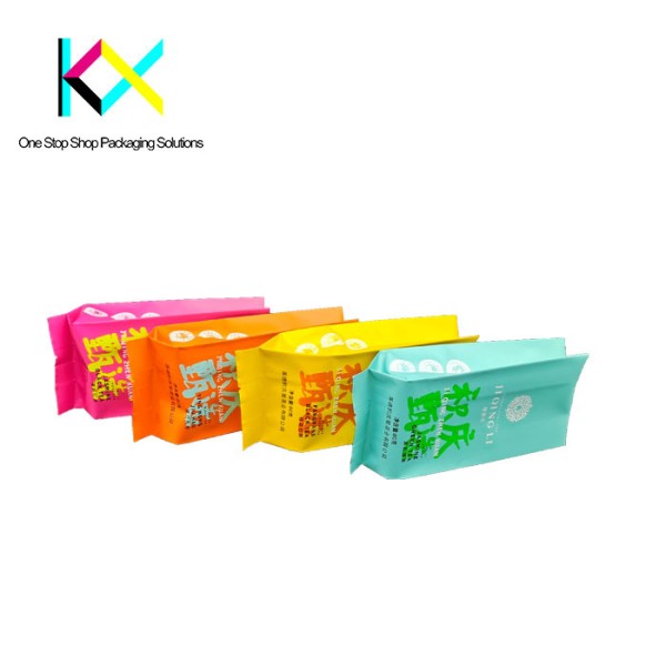 Quality Flex Foil Eco Friendly Tea Bag Packaging Digital Printed Pillow Pouch Packaging for sale