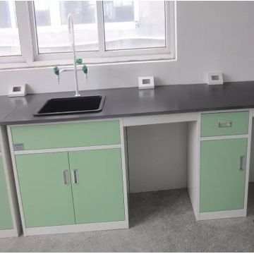 Quality University Lab Work Bench With Sink Working Table for sale
