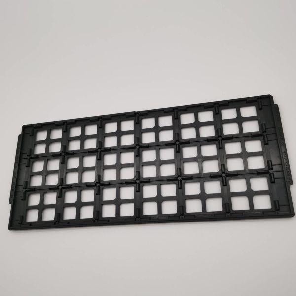 Quality ODM PCB Module ESD Black IC Packaging Trays Heat-Resistant for sale