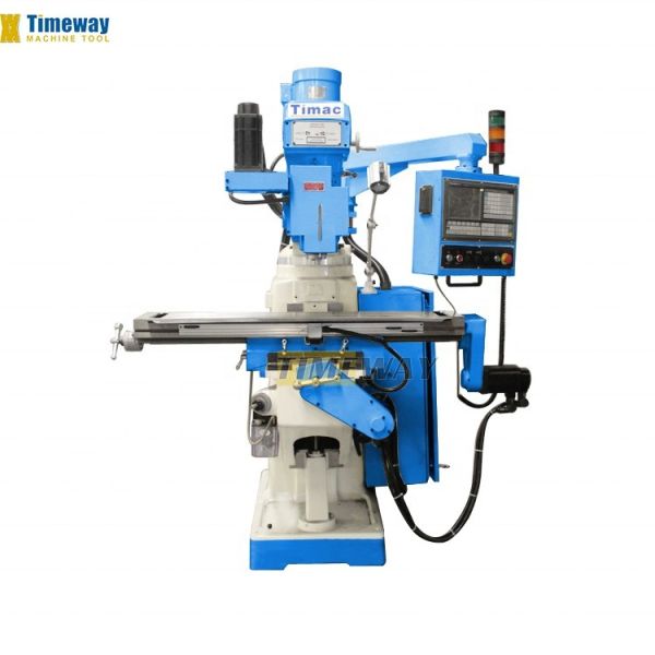 Quality High Accuracy CNC Turret Milling Machine with 5000 mm/min X/Y/Z-axis Rapid Feed for sale