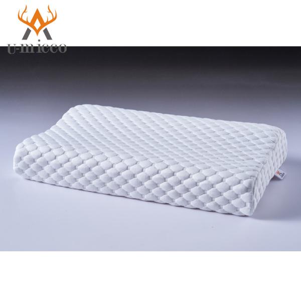 Quality Anti-bacterial Polymer Pillow Wave Shape Children Bed Pillow for sale