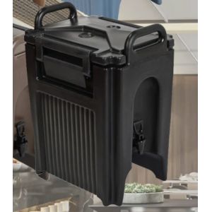Quality LLDPE Drink Insulated Beverage Dispenser 5 Gallon Black for sale
