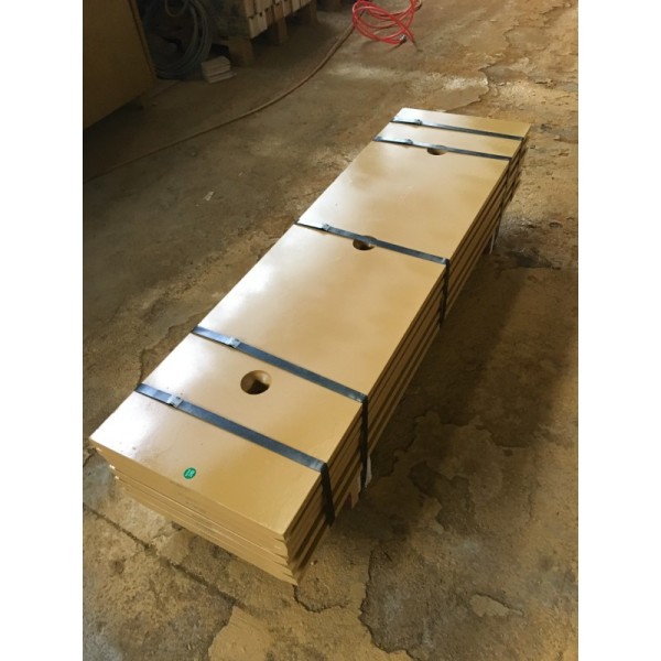 Quality 1006668 DBF Bulldozer Cutting Edge 30×360×1399mm Heavy Duty Blade Wear Part for sale