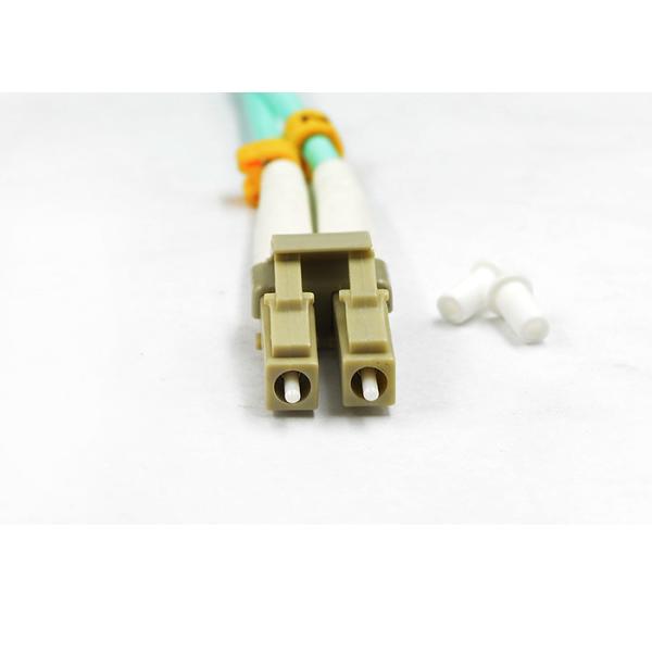 Quality OM3 Multimode Fiber Patch Cord LC UPC Connector 0 . 9 / 2MM Diameter for sale
