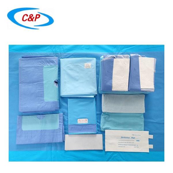 Quality Waterproof Knee Arthroscopy Disposable Surgical Pack Drapes Universal for sale