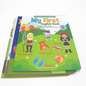 Quality Hard Cover Text Book Printing Services Film Lamination Perfect Binding for sale