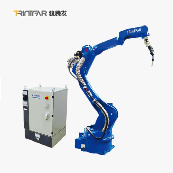 Quality Industrial Robotic Arm Automatic Arc Welding Machine Robot Welding Scaffolding for sale