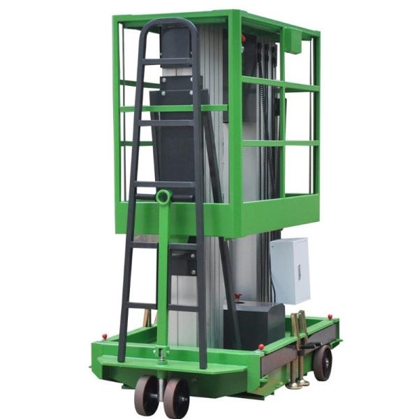 Quality Durable Double Mast Mobile Vertical Lifting Platform For 8m Platform Height for sale