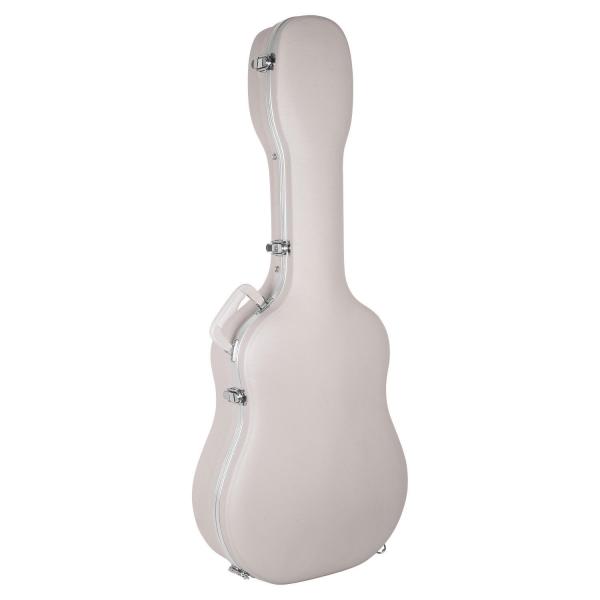 Quality REACH 220 ABS Guitar Rack Case Ivory Classical Guitar Flight Case for sale