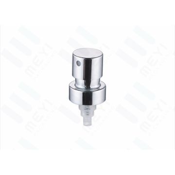 Quality Custom Perfume Bottle Packaging With Shiny Silver Perfume Pump And Black Cap for sale