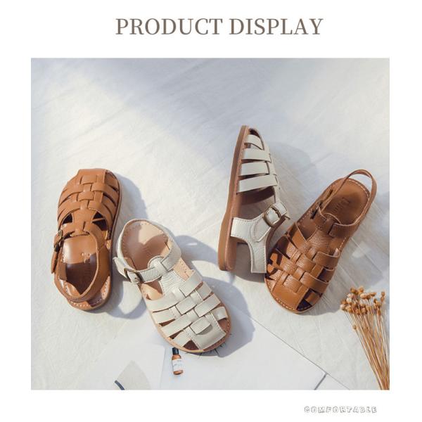 Quality Rubber Sole Buckle Strap Toddler Girl Gladiator Sandals for sale