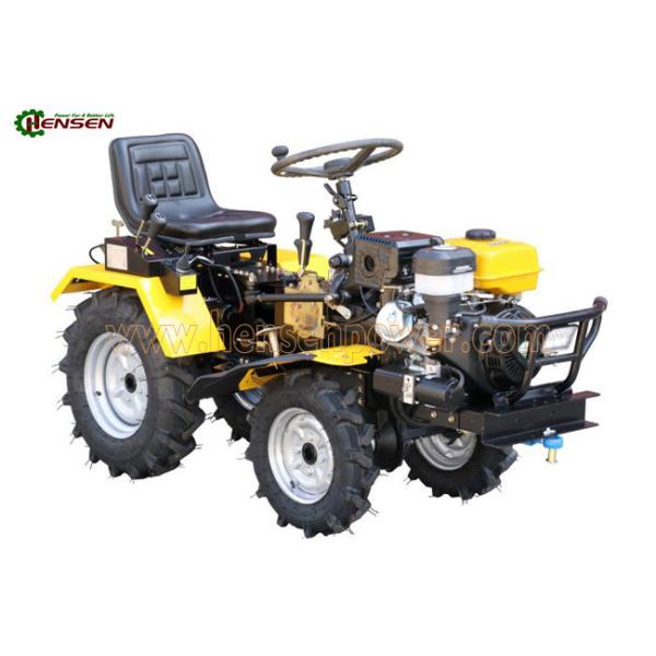 Quality 4WD Compact Tractor Reversible Plough Gasoline 18HP Mini Tractor for sale