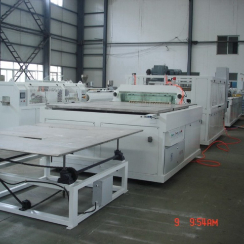 Quality WPC Door Extrusion Production Line , PVC Wood and Plastic Composite Door Panel Making Machine for sale