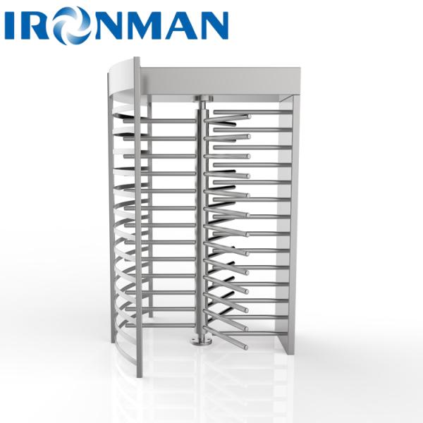 Quality Stainless Steel Full Height Pedestrian Turnstiles AC220V Employee Entrance Turnstile for sale