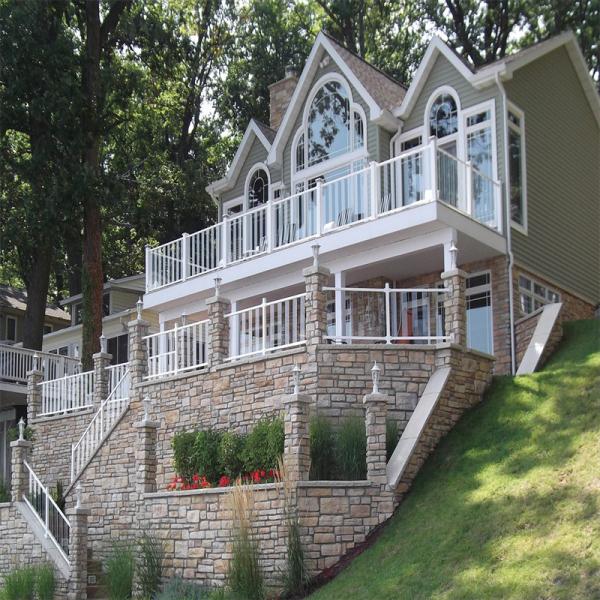 Quality Custom Aluminum Railing with Sanding Galvanized Surface Treatment for sale