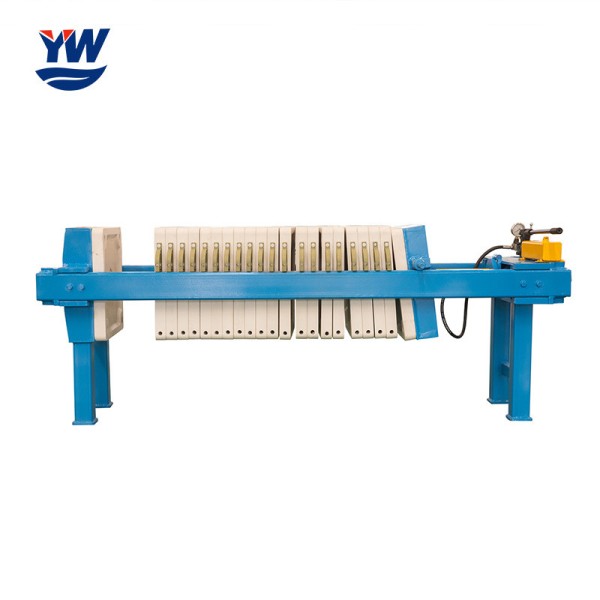 Quality Manual Hydraulic Chamber Plate Filter Press In Water Treatment Plant for sale