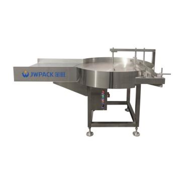Quality 50-1000ml Semi Automatic Rotary Bottle Feeder Machine 0.37Kw for sale