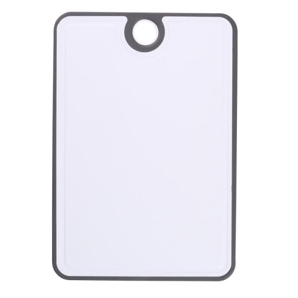 Quality Plastic Household Non Slip Two Sided Cutting Board With Grooves for sale