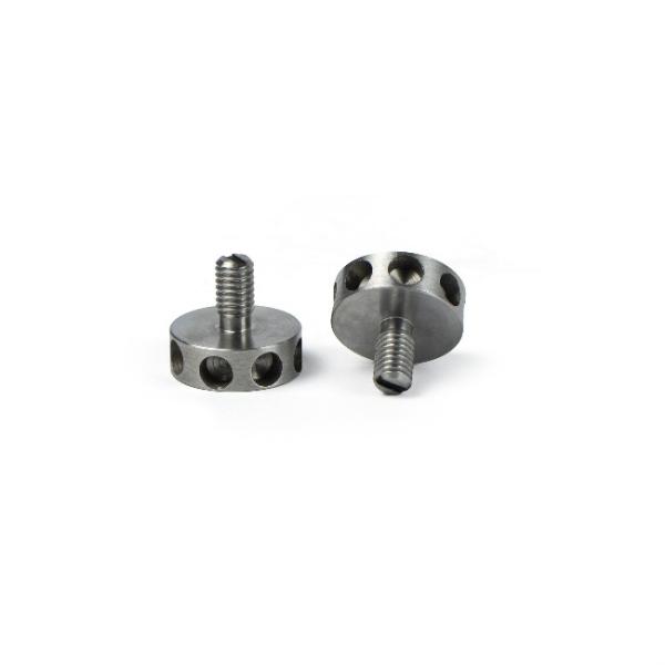 Quality 4 Axis CNC Machining Steel Service Hollow Screw Metal Parts for sale