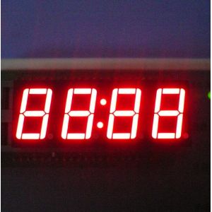 Quality 4 Digit 7 Segment LED Display 14.2mm (0.56 inch) Common Anode/Cathode Super Red for sale
