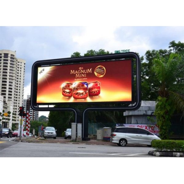 Quality 8mm Pixel 5000nits Outdoor Led Video Display For Shopping Mall for sale