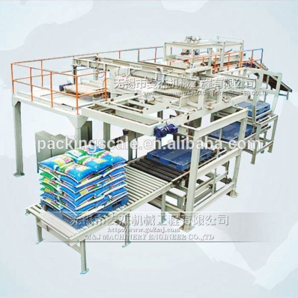 Quality High Capacity Industrial Palletizing Machine for 12000kg and Animal Feed Bag for sale