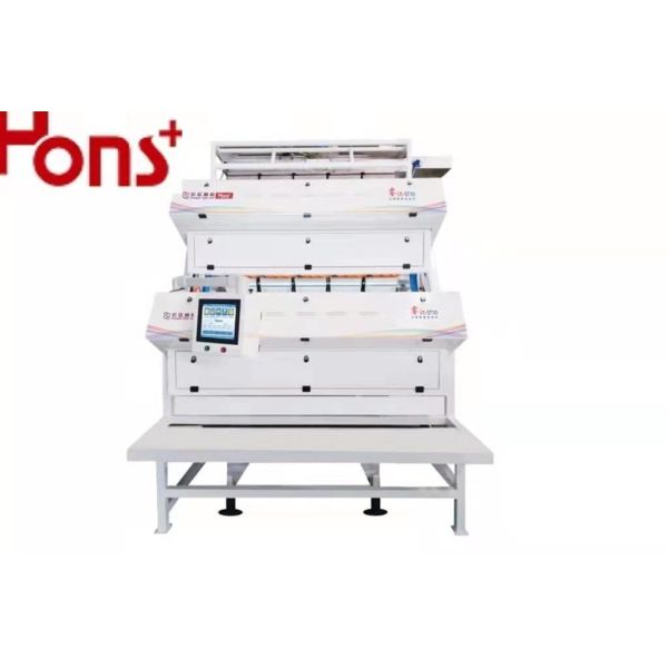 Quality identification Tea Color Sorter 63 Channels Tea Color Sorter , Dry Food Seperator for sale