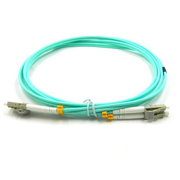 Quality OM3 Multimode Fiber Patch Cord LC UPC Connector 0 . 9 / 2MM Diameter for sale