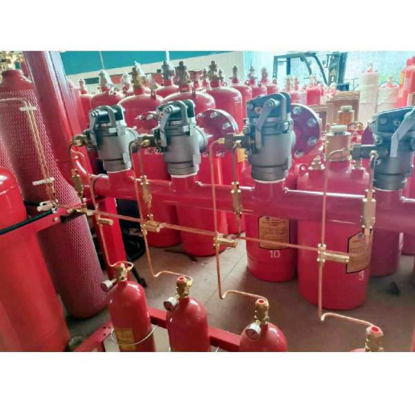 Quality Heptafluoropropane Fire Protection Equipment FM200 Pipe Network System for sale