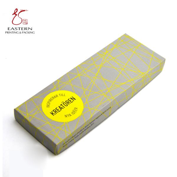 Quality Lid And Bottom 30mm Thick Printed Cardboard Boxes With Paper Insert for sale