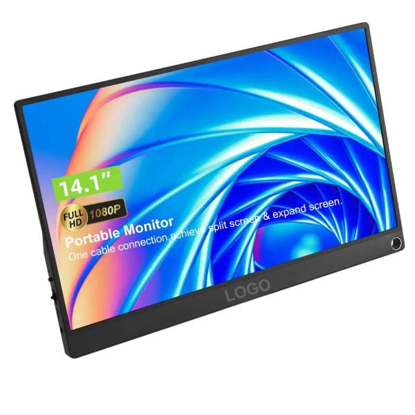 Quality ODM USB C Mini HDMI Gaming Portable LCD Display Liquid Crystal Dual Monitor for sale