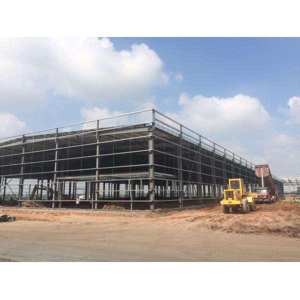 Quality Prefabricated Steel Structure Warehouse Q355 Custom Size 50 Years Life for sale