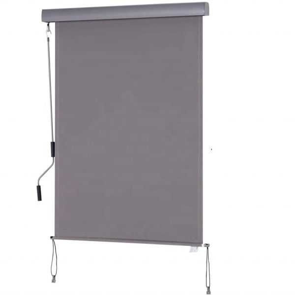 Quality Outdoor Roller Blind Screen Shade Awning with Powder Coating Sail Finishing 160*250cm for sale