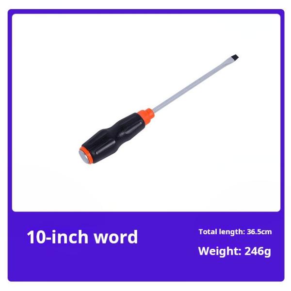 Quality 180mm Percussion Non-Slip Multi Purpose Screwdriver Strong Magnetic Tip for sale